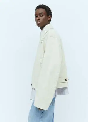 Bottega Veneta Canvas Blouson Jacket