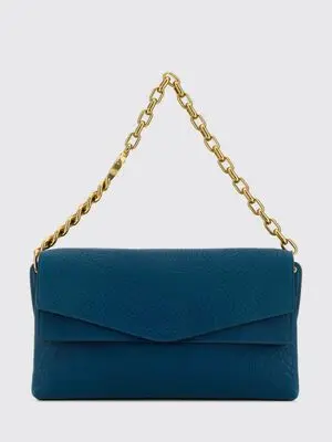 Gucci Grained Leather Shoulder Bag With Removable Chain Handle