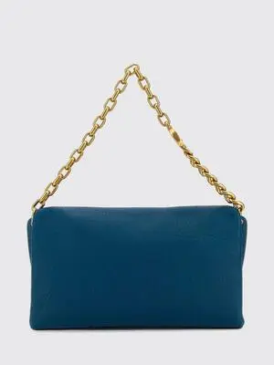 Gucci Grained Leather Shoulder Bag - Blue