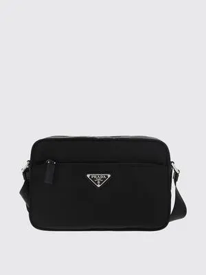 Prada Re-nylon And Saffiano Leather Bag - Black
