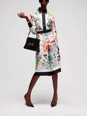 Gucci Flora Place Silk Shirt