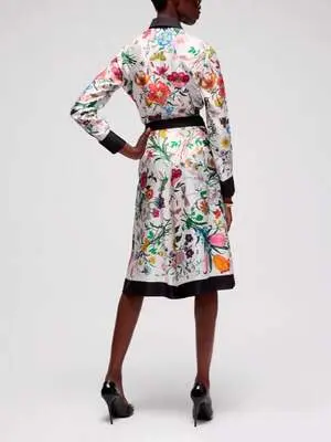 Gucci Flora Place Silk Shirt