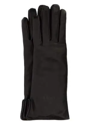 Gucci Leather Gloves - Black