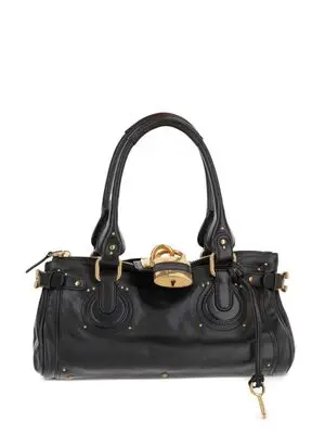 Chloé Paddington Leather Shoulder Bag - Multicolor