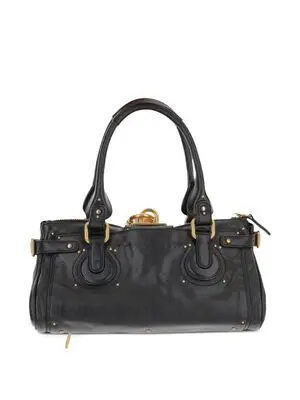 Chloé Paddington Leather Shoulder Bag - Multicolor