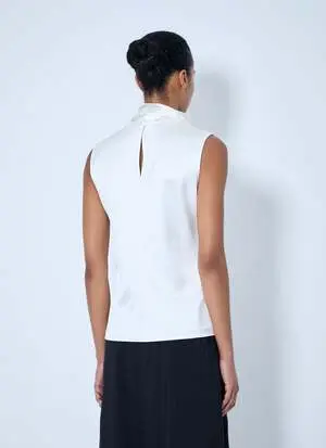 Bottega Veneta Silk Sleeveless Top