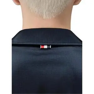 Thom Browne Windbreaker Jacket - Blue