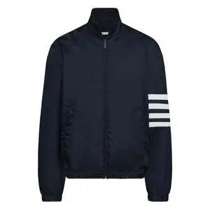 Thom Browne Windbreaker Jacket - Blue