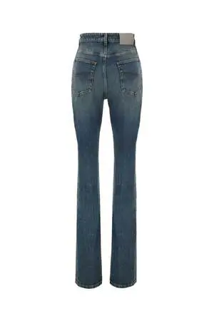 Balenciaga Straight Leg Jeans - Multicolor