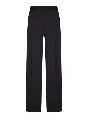 Giorgio Armani Fabric Palazzo Trousers