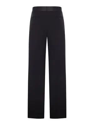 Giorgio Armani Fabric Palazzo Trousers