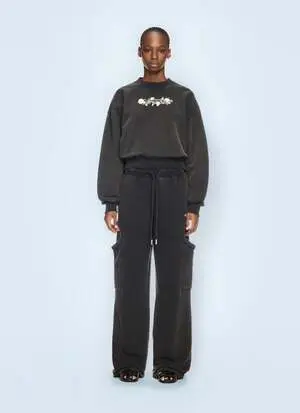 Off-White Bookish Rose Sweatshirt - Black