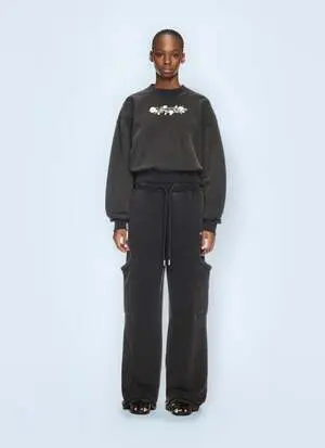 Off-White Bookish Rose Sweatshirt - Black