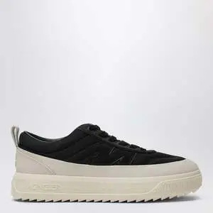 Moncler Altive Suede And Nubuck Sneakers - Black