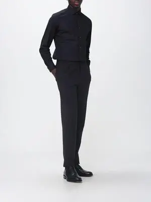 Zegna Classic Cotton Shirt - Black