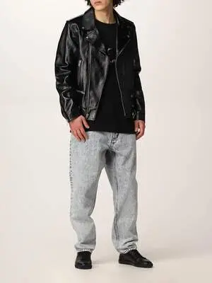 Saint Laurent Leather Biker Jacket