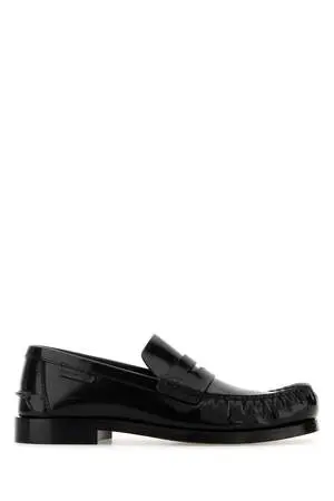 Bottega Veneta Leather Truman Loafers - Black