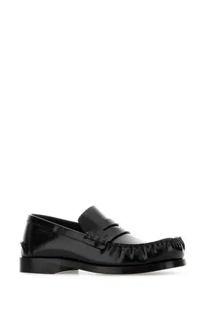 Bottega Veneta Leather Truman Loafers - Black