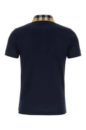 Burberry Midnight Piquet Polo Shirt - Blue