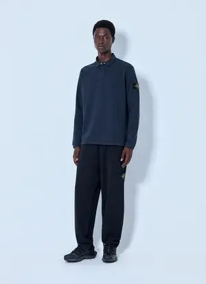 Stone Island Elasticated Track Pants - Black