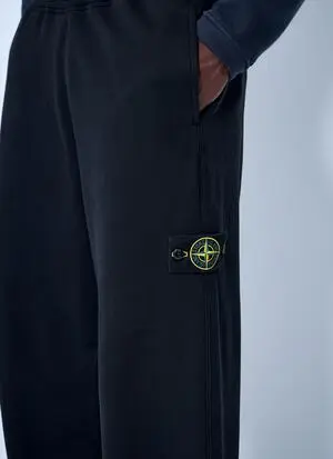Stone Island Elasticated Track Pants - Black