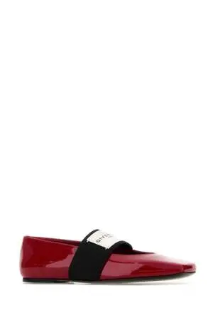 Givenchy Leather Squared Ballerinas