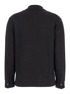 P.a.r.o.s.h Wool Polo Shirt - Brown