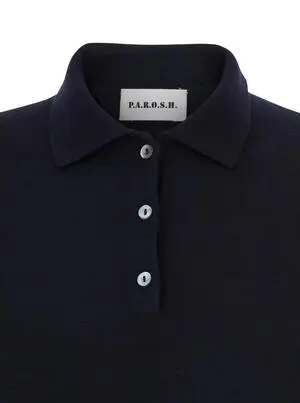 P.a.r.o.s.h Wool Polo Shirt - Multicolor