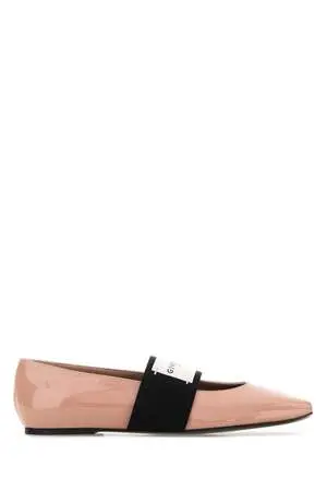 Givenchy Leather Squared Ballerinas - Pink