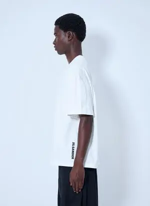 JIL SANDER Cotton Jersey Crewneck T-shirt - White