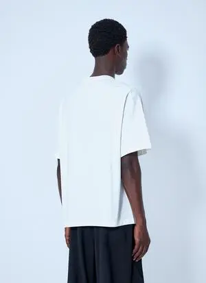 JIL SANDER Cotton Jersey Crewneck T-shirt - White