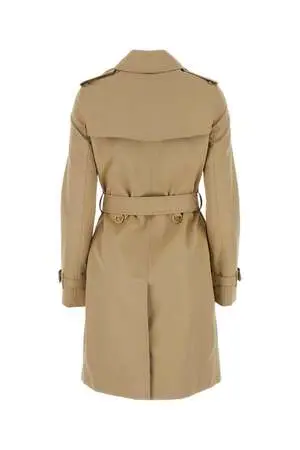 Burberry Beige Cotton Trench Coat
