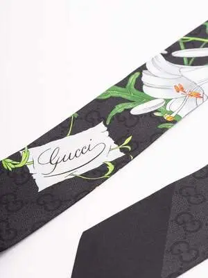 Gucci Flora` Foulard - Multicolor