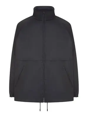 Saint Laurent Technical Fabric Wind Jacket - Blue