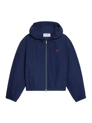 Celine Nylon Windbreaker - Blue