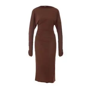 Max Mara Mstsalvo Dress - Brown