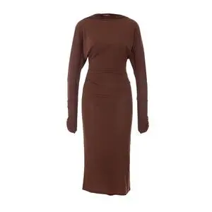 Max Mara Mstsalvo Dress - Brown