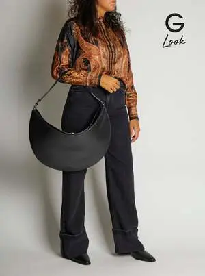 Jacquemus Leather Shoulder Bag - Black