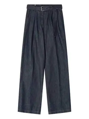 Dries Van Noten Belted Jeans - Blue