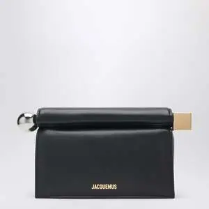Jacquemus Rond Carre Pouch - Black