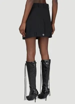 Balenciaga Deconstructed Mini Skirt