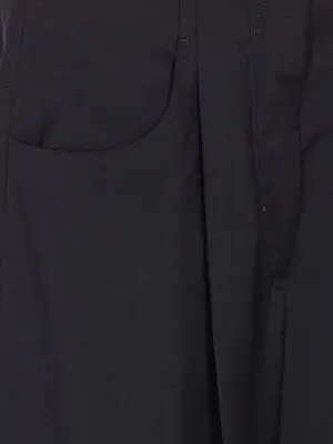 Fendi Wool Wide-leg Trousers
