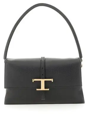 TOD'S Flap Bag T Timeless