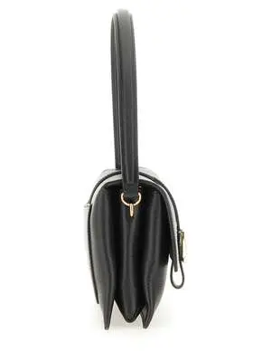 TOD'S T Timeless Flap Bag - Black