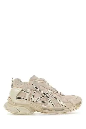 Balenciaga Suede Runner Sneakers - Brown