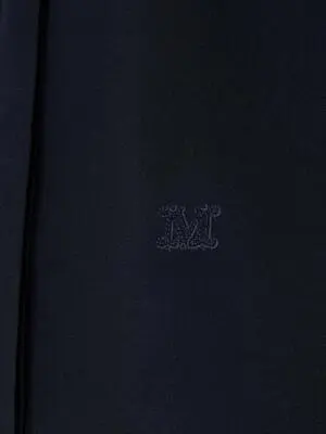 Max Mara Silk Crêpe De Chine Shirt - Blue
