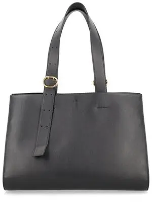 JIL SANDER Cannoli Tote Bag - Black