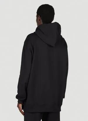 LANVIN Curblace Hooded Sweatshirt - Black