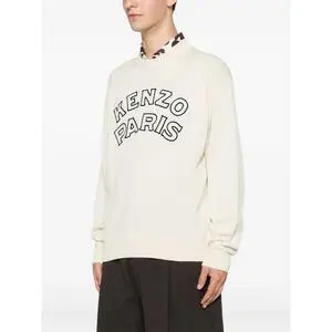 Kenzo Neutrals Sweaters & Knitwear Jumpers - Cream