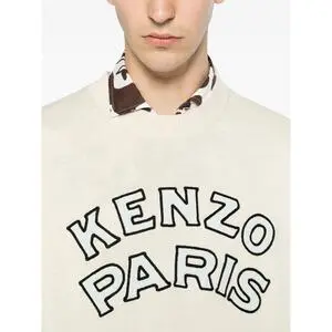 Kenzo Neutrals Sweaters & Knitwear Jumpers - Cream